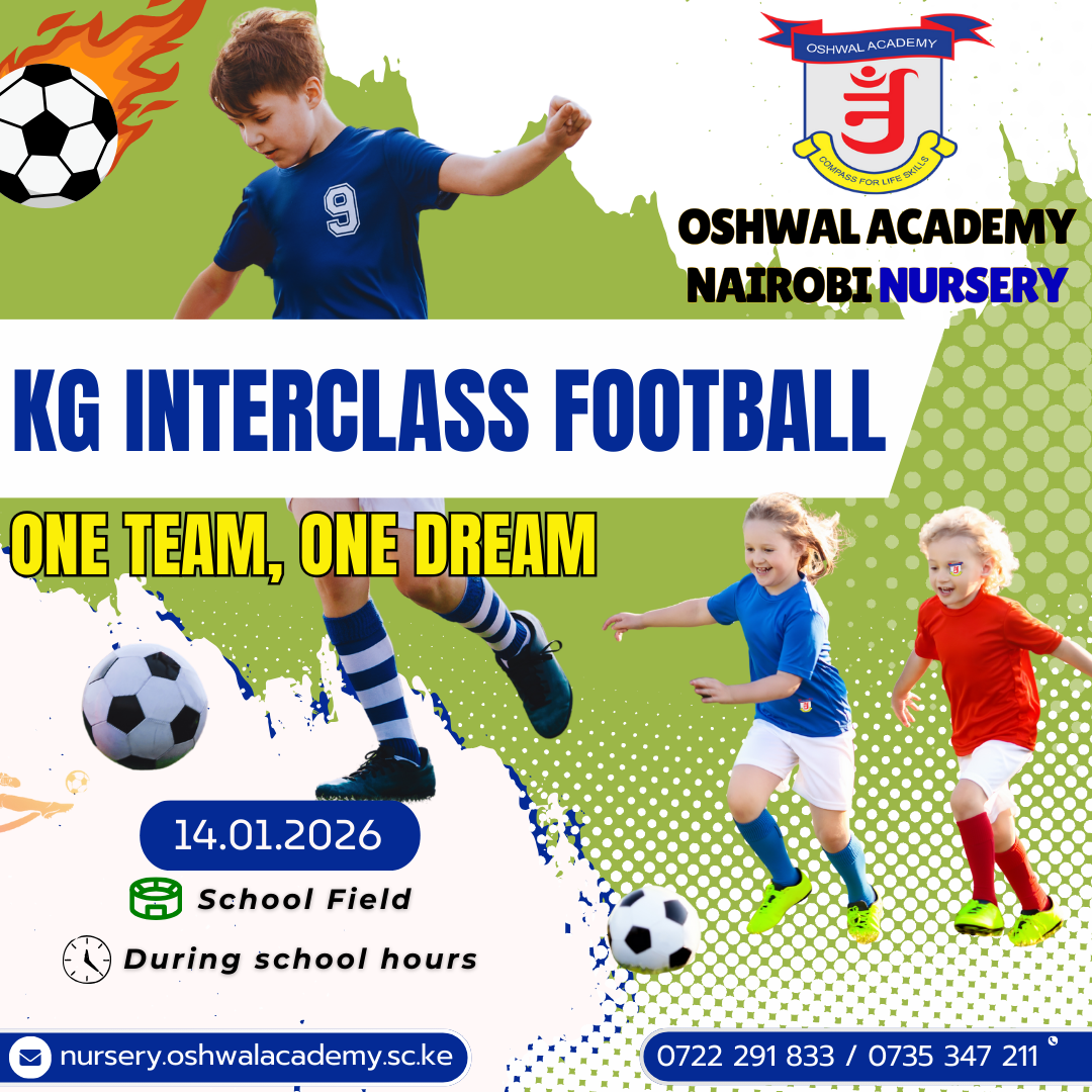 FRIENDLY FOOTBALL MATCH FOR KINDERGARTEN LEARNERS | Oshwal Academy ...